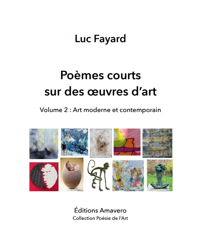 Livres d'art et de poésie - Amavero art et poésie