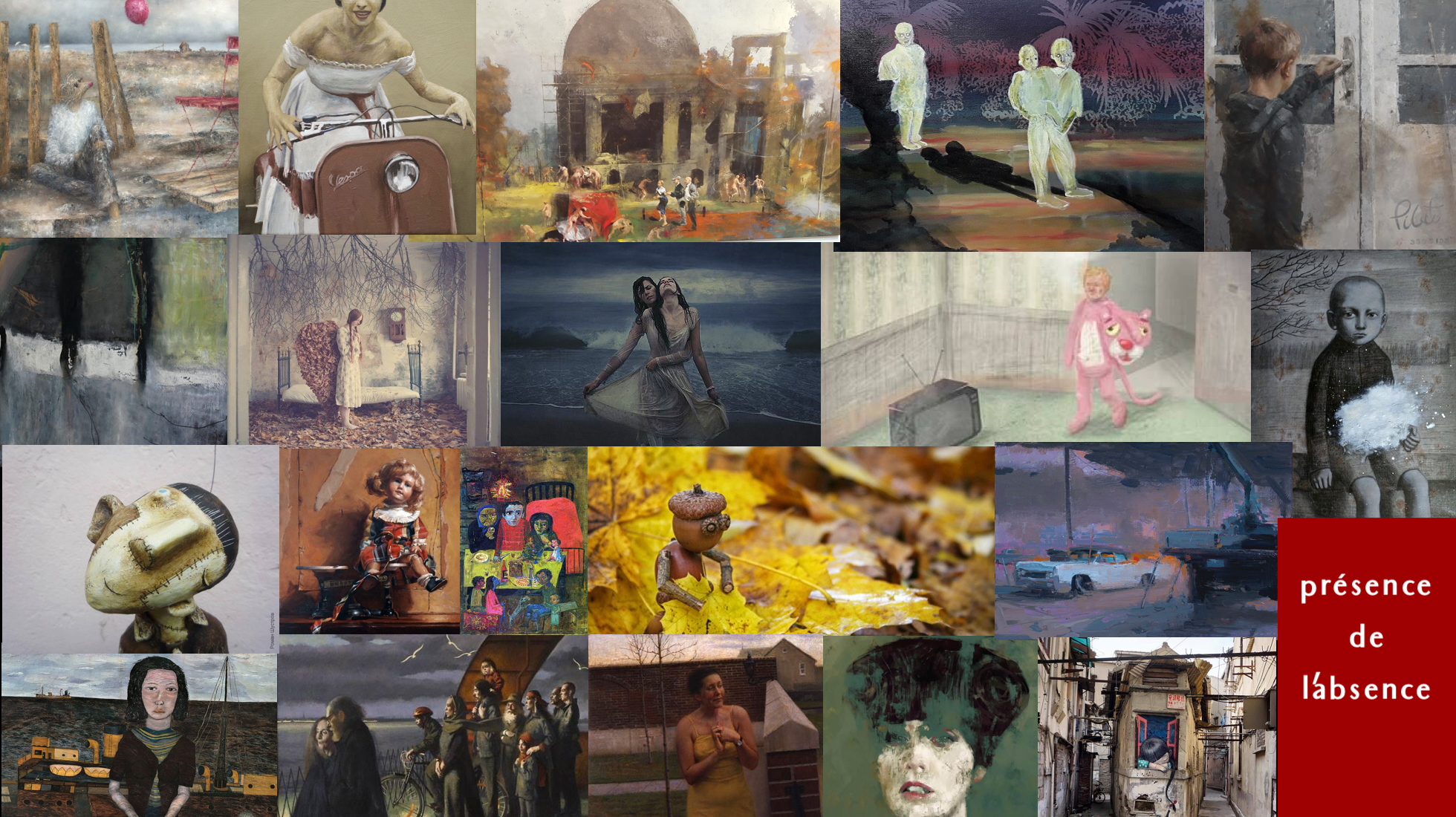 présence de l'absence (illustré par 20 artistes contemporains ...
